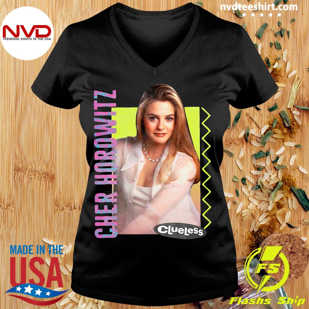 Official Cher Horowitz 90’S Portrait Graphic Clueless T-shirt - NVDTeeshirt