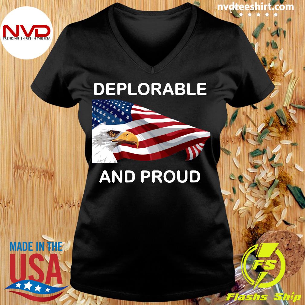 Official Deplorable And Proud T-shirt - NVDTeeshirt