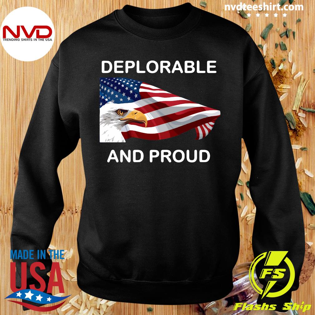 Official Deplorable And Proud T-shirt - NVDTeeshirt