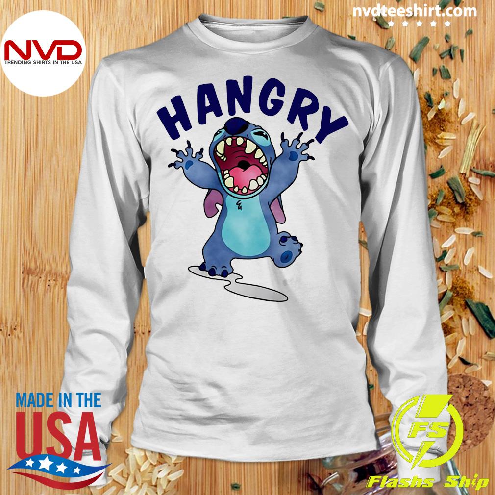 Official Stitch Hangry T-shirt - NVDTeeshirt