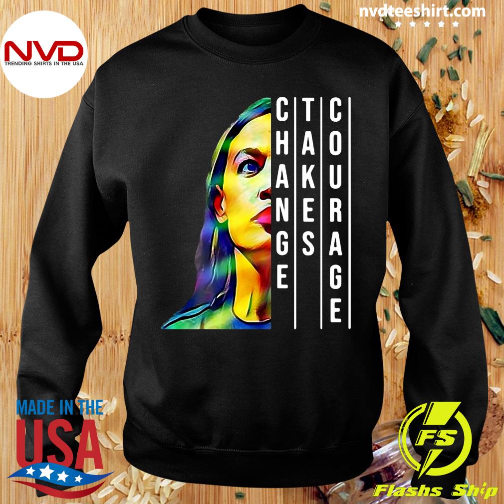 Official Alexandria Ocasio Cortez Aoc Feminist Political T-shirt ...