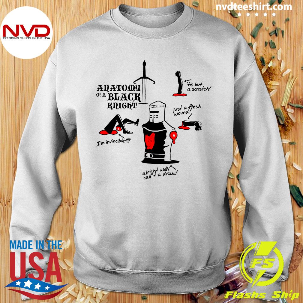 Official Monty Python Anatomy Of A Black Knight Tis But A Scratch I'm ...