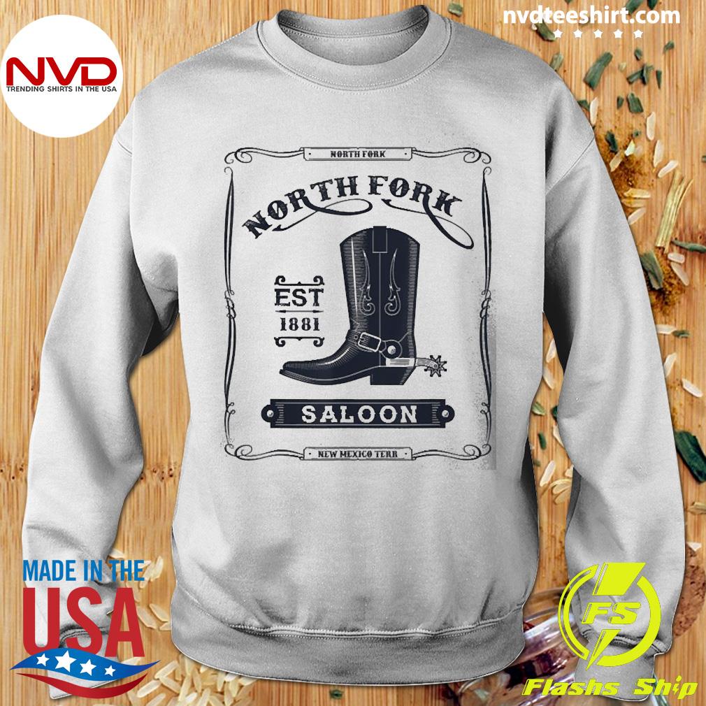 North Fork Saloon from the Rifleman Shirt - NVDTeeshirt