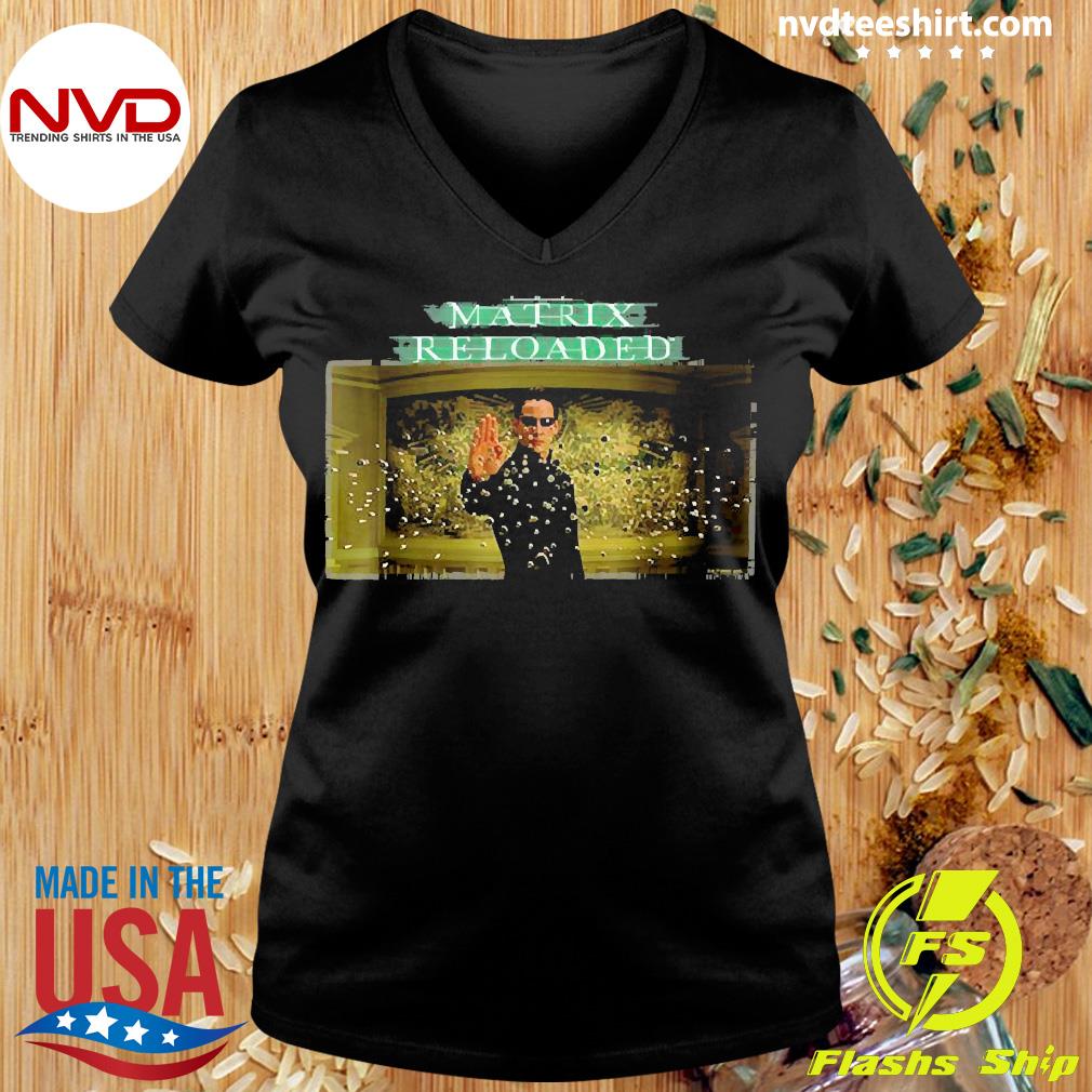 The Matrix Reloaded Hundreds of Bullets Shirt - NVDTeeshirt