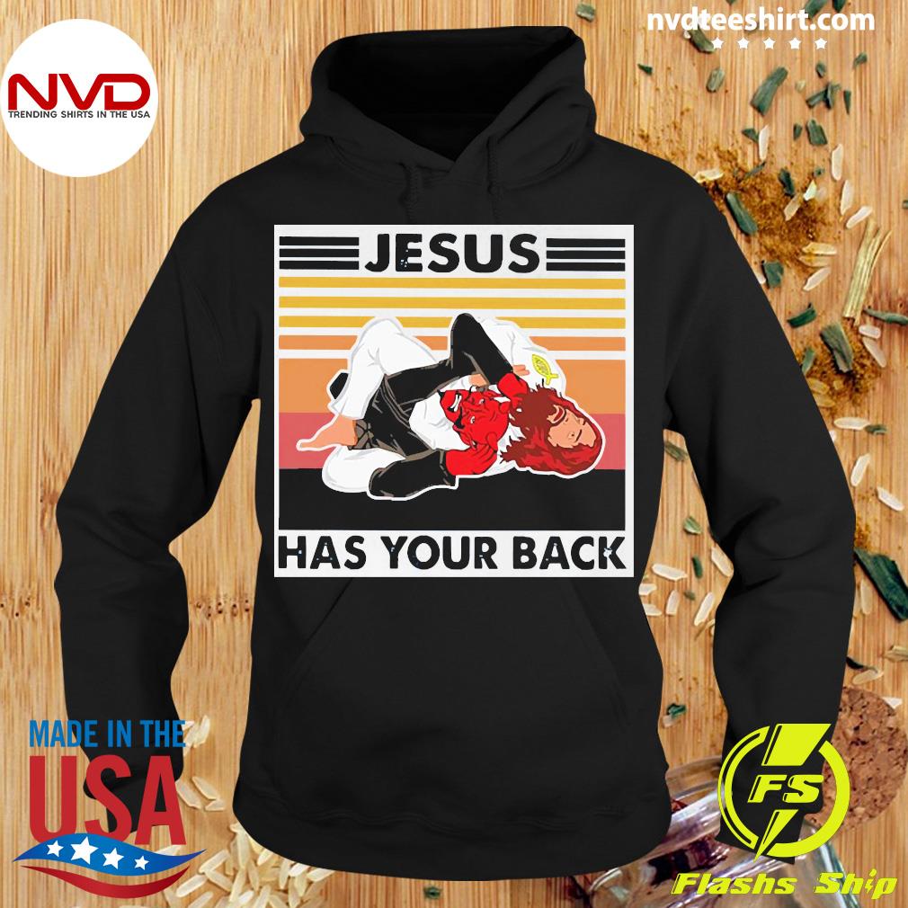 Jesus Has Your Back Vintage Shirt - NVDTeeshirt