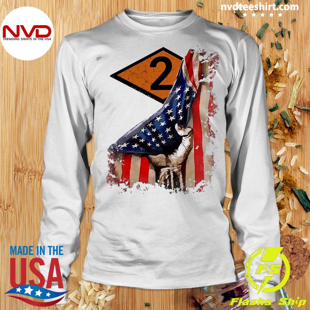 Army Ranger Orange Diamond Patriotic 2Nd Ranger Battalion Shirt ...