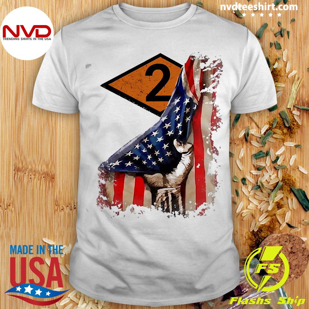Army Ranger Orange Diamond Patriotic 2Nd Ranger Battalion Shirt ...