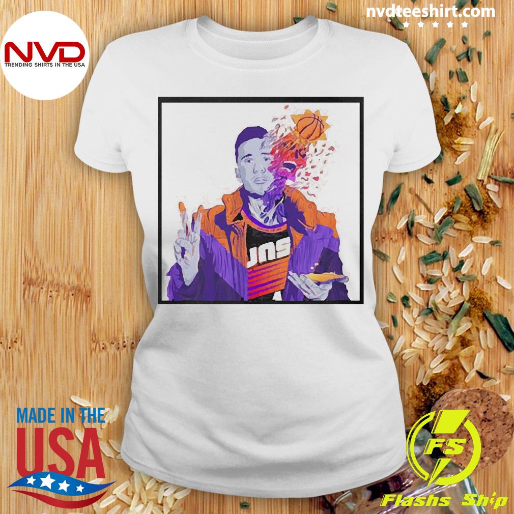 Dangerous Devin Booker Drawing The NBA Merch 2022 Shirt - NVDTeeshirt