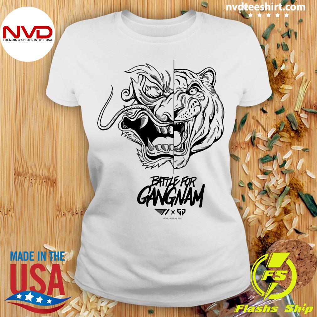 Official battle For Gangnam T1 X Geng Soul Korea 2022 Shirt - NVDTeeshirt