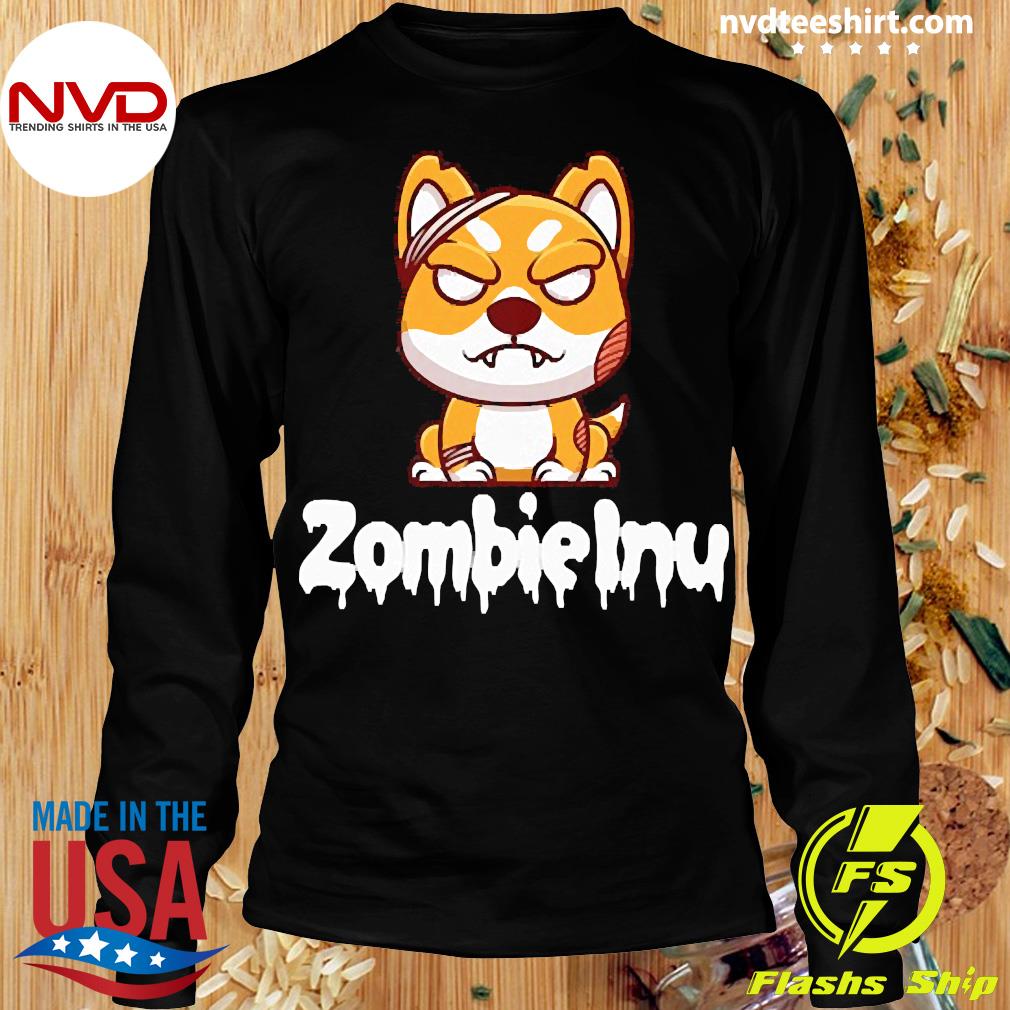 Zinu Token Zombie Inu Shirt - NVDTeeshirt