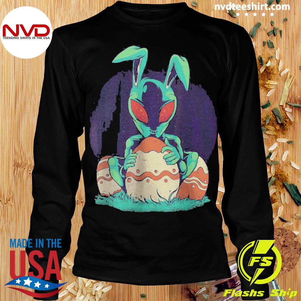 Easter Bunny Alien Easter Alien Shirt - NVDTeeshirt