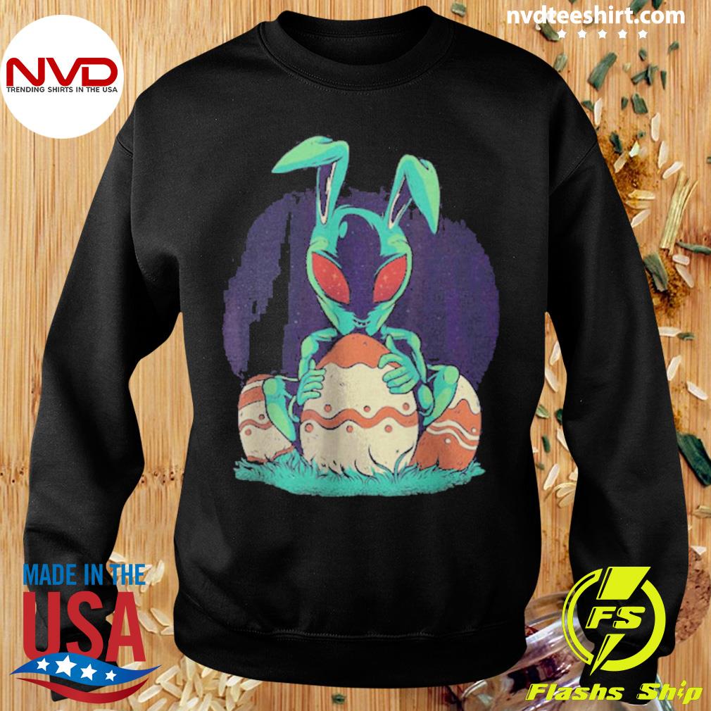 Easter Bunny Alien Easter Alien Shirt - NVDTeeshirt