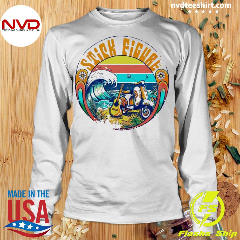 Stick Figure Wave Shirt - NVDTeeshirt