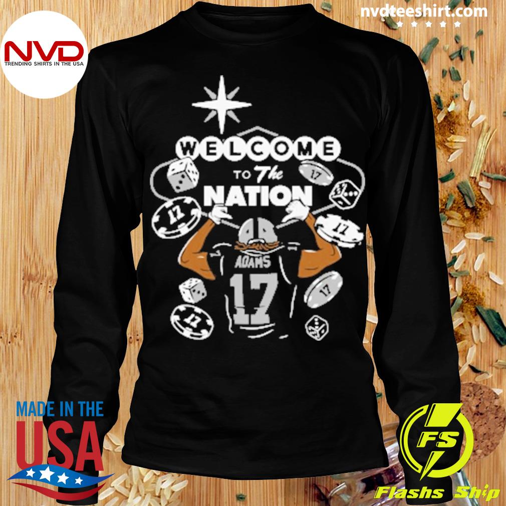 Welcome To The Raider Nation Shirt - NVDTeeshirt