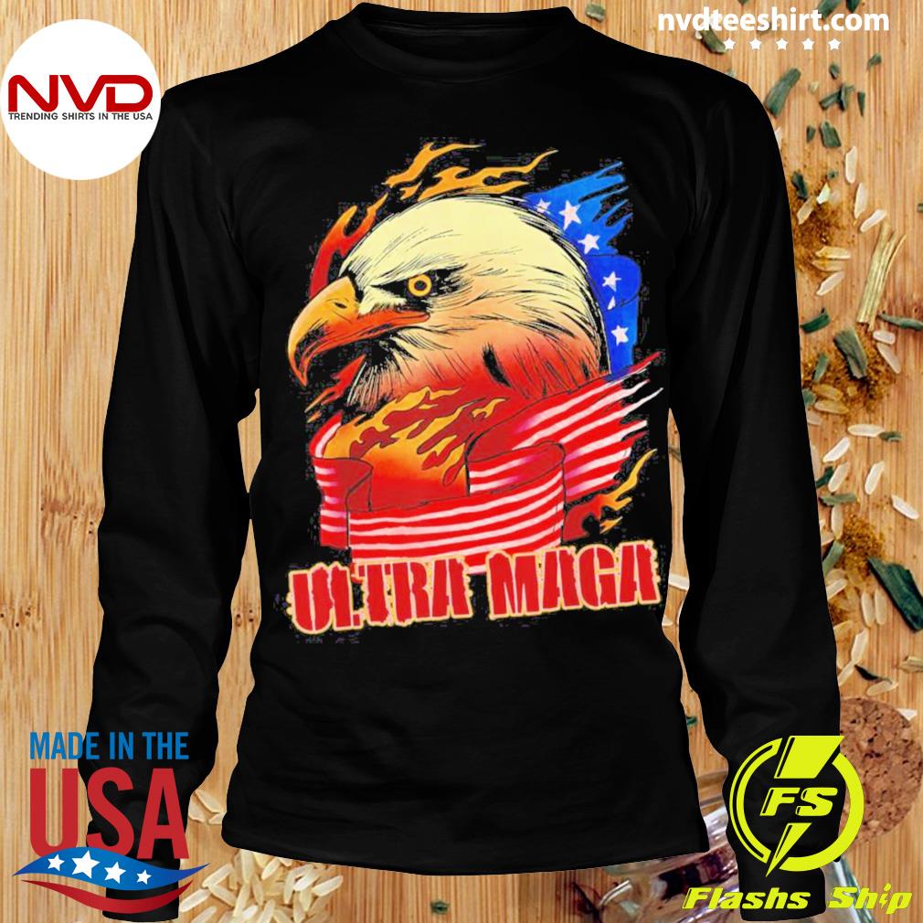 Ultra MAGA Bald Eagle 2024 Shirt - NVDTeeshirt