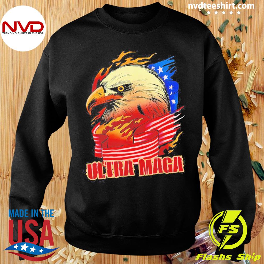 Ultra MAGA Bald Eagle 2024 Shirt - NVDTeeshirt