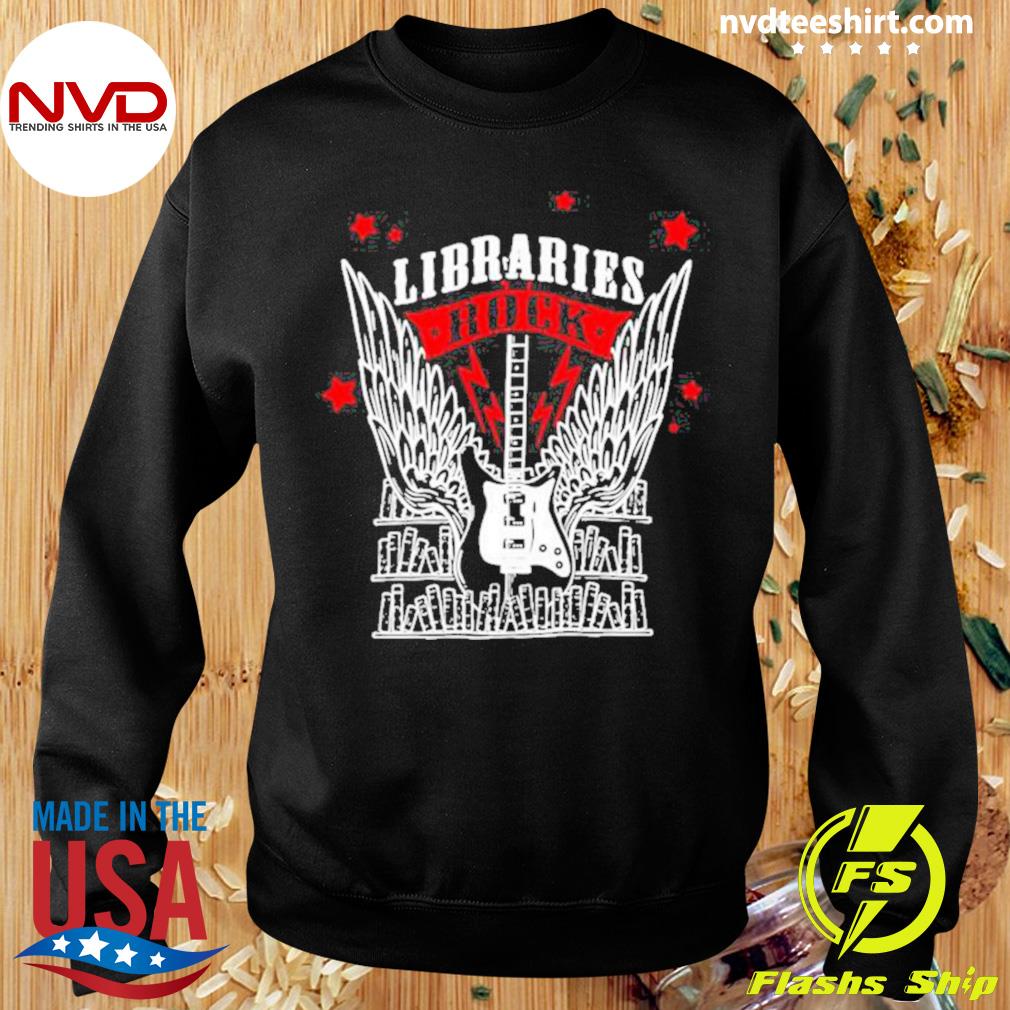 Tara Lazar Libraries Rock Shirt - NVDTeeshirt