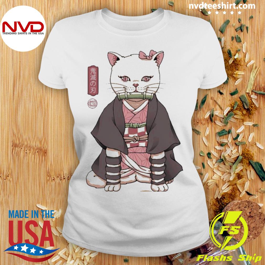 Demon Cat Girl Demon Slayer Kimetsu No Yaiba Shirt - NVDTeeshirt