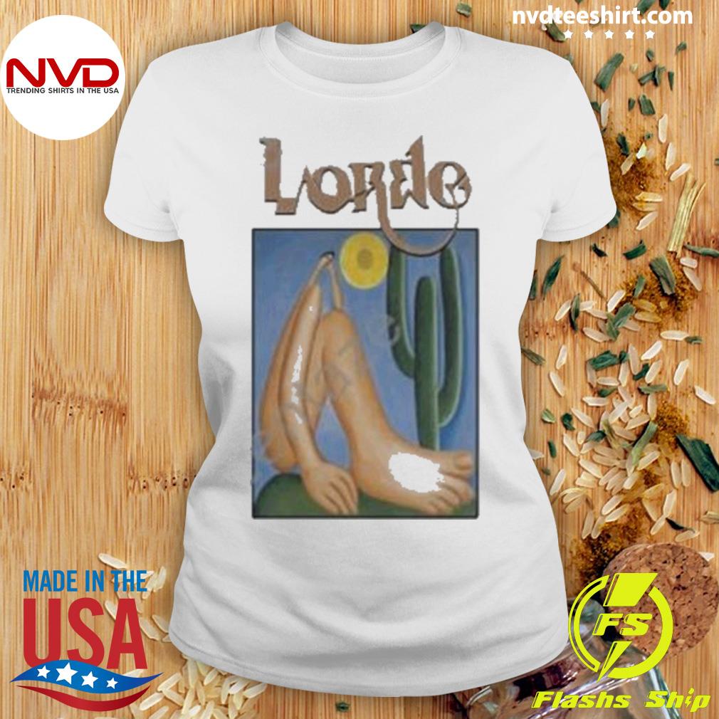 Lorde Tee Shirt - NVDTeeshirt