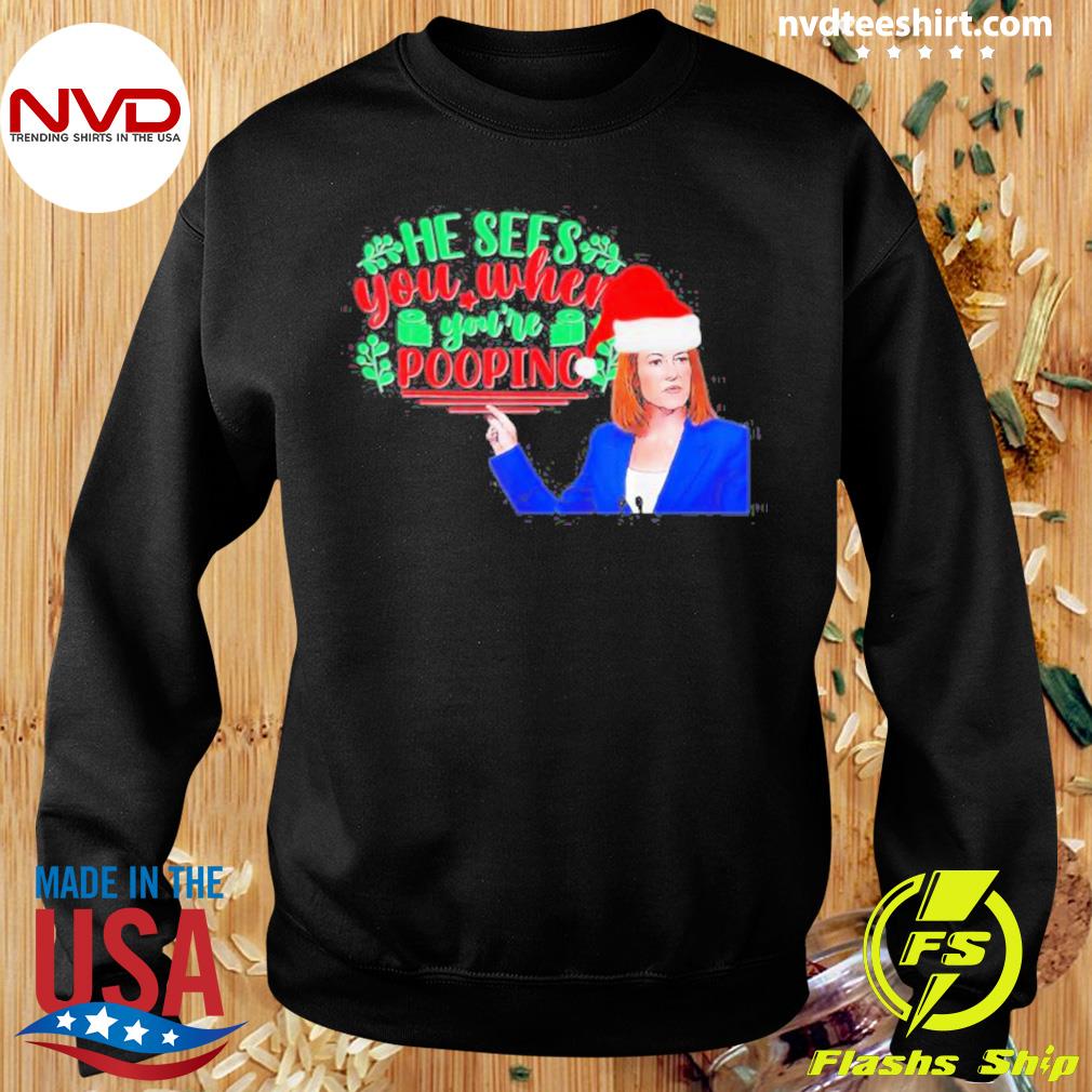 Santa Kamala Harris He Seen You When You’r Pooping Let’s Go Biden ...