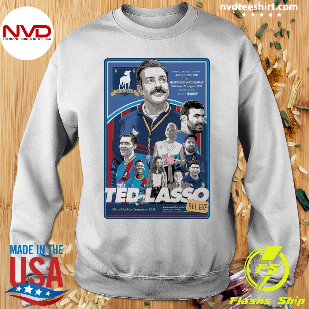 Ted Lasso Timed Release Believe Design Shirt - NVDTeeshirt