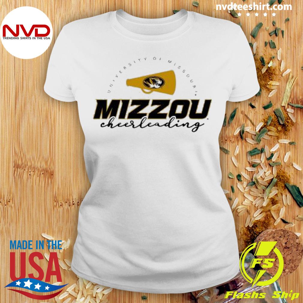 2022 Mizzou Tigers Cheerleading White Shirt - NVDTeeshirt