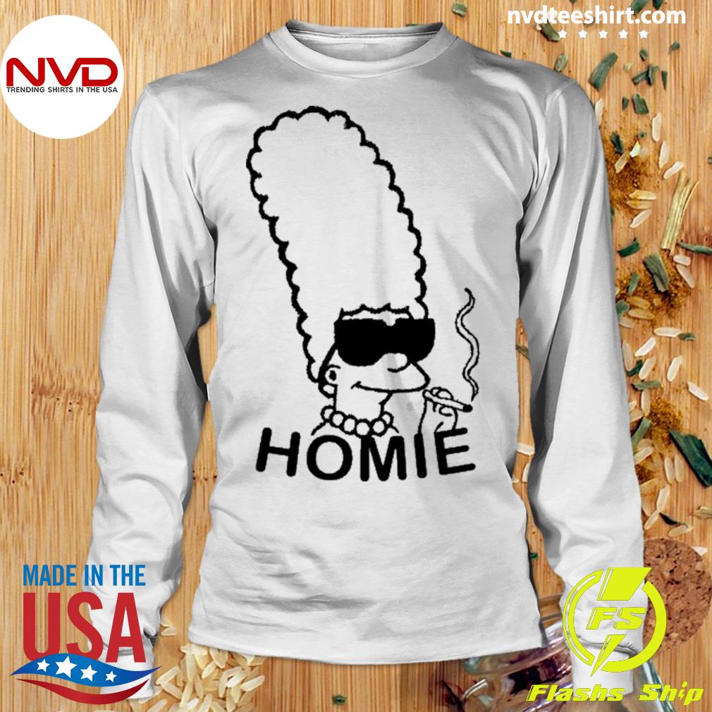Marge Simpson Homie Shirt - NVDTeeshirt