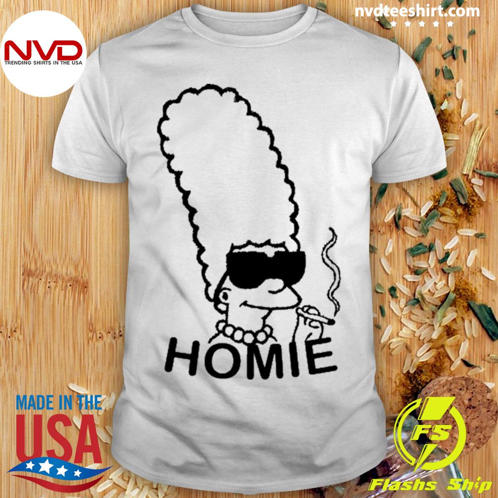 Marge Simpson Homie Shirt - NVDTeeshirt
