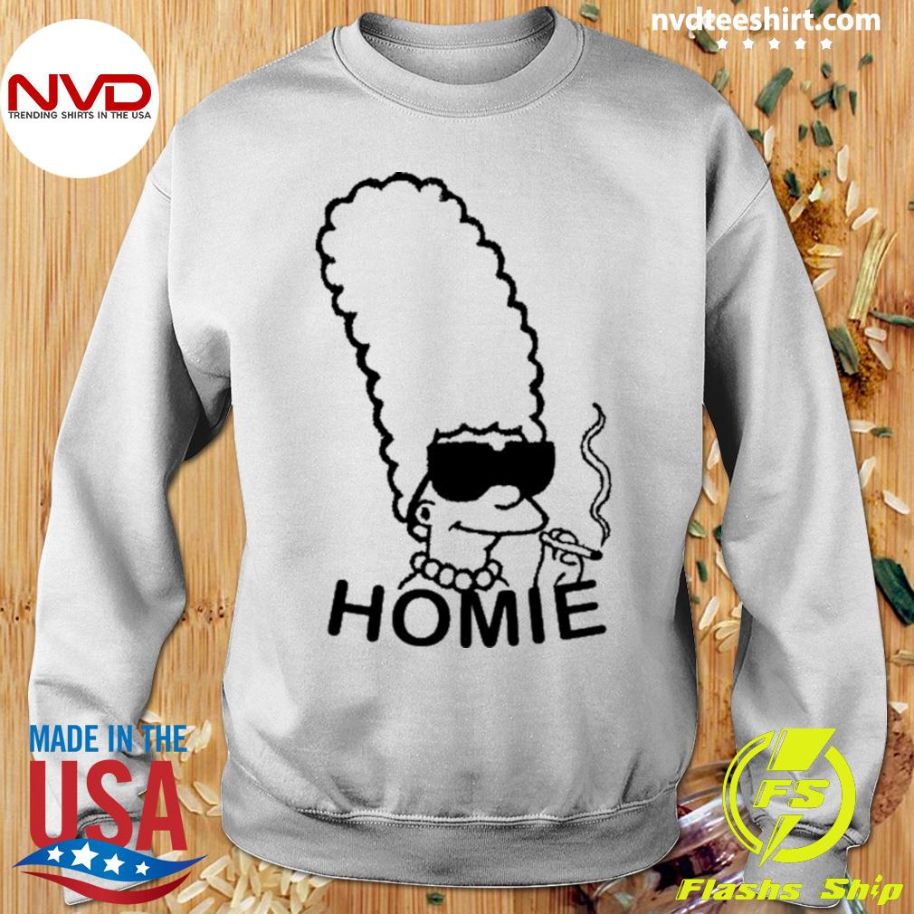 Marge Simpson Homie Shirt - NVDTeeshirt