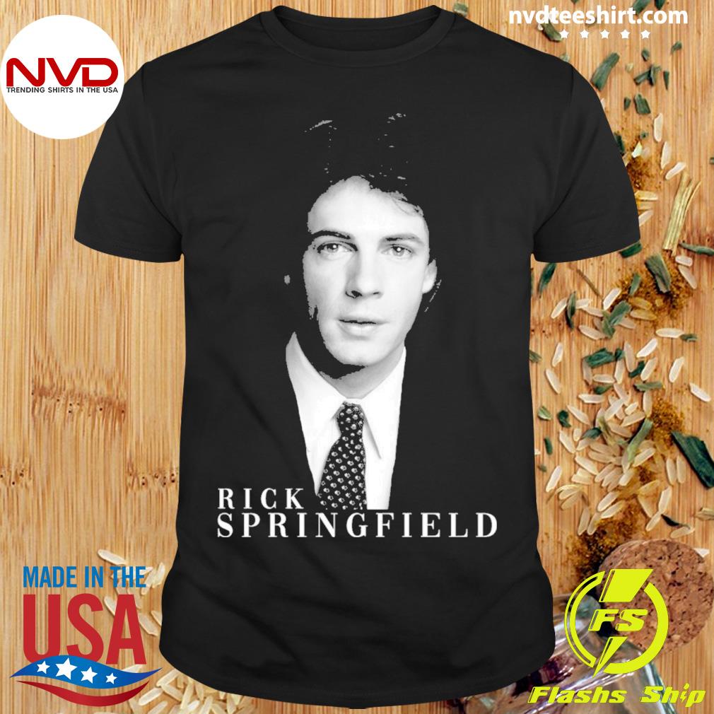 Portrait Rick Springfield Shirt - NVDTeeshirt