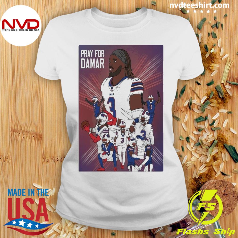 Pray For Damar Poster Love For Damar Poster Shirt - NVDTeeshirt