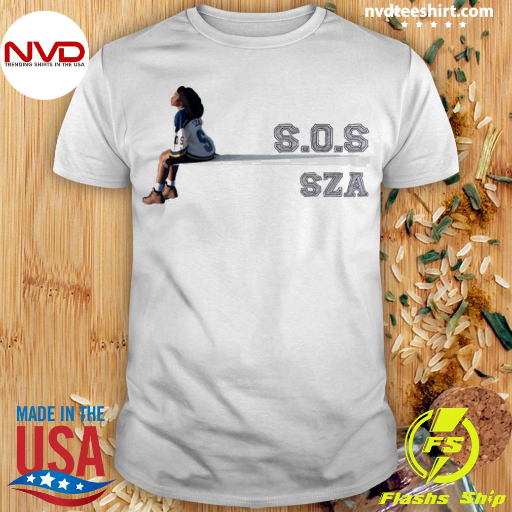 Vector Art Of Sos Sza Shirt - NVDTeeshirt