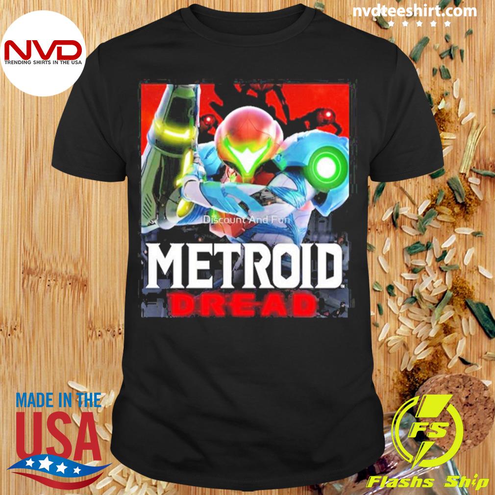 Metroid Dread Graphic Super Metroid Shirt - NVDTeeshirt
