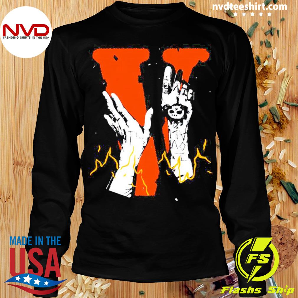 Vlone Tattoo Hands Shirt - NVDTeeshirt