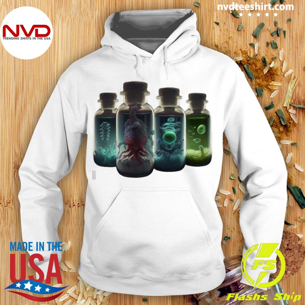 Ghost & Bacteria Hd Realistic Color Shirt - NVDTeeshirt