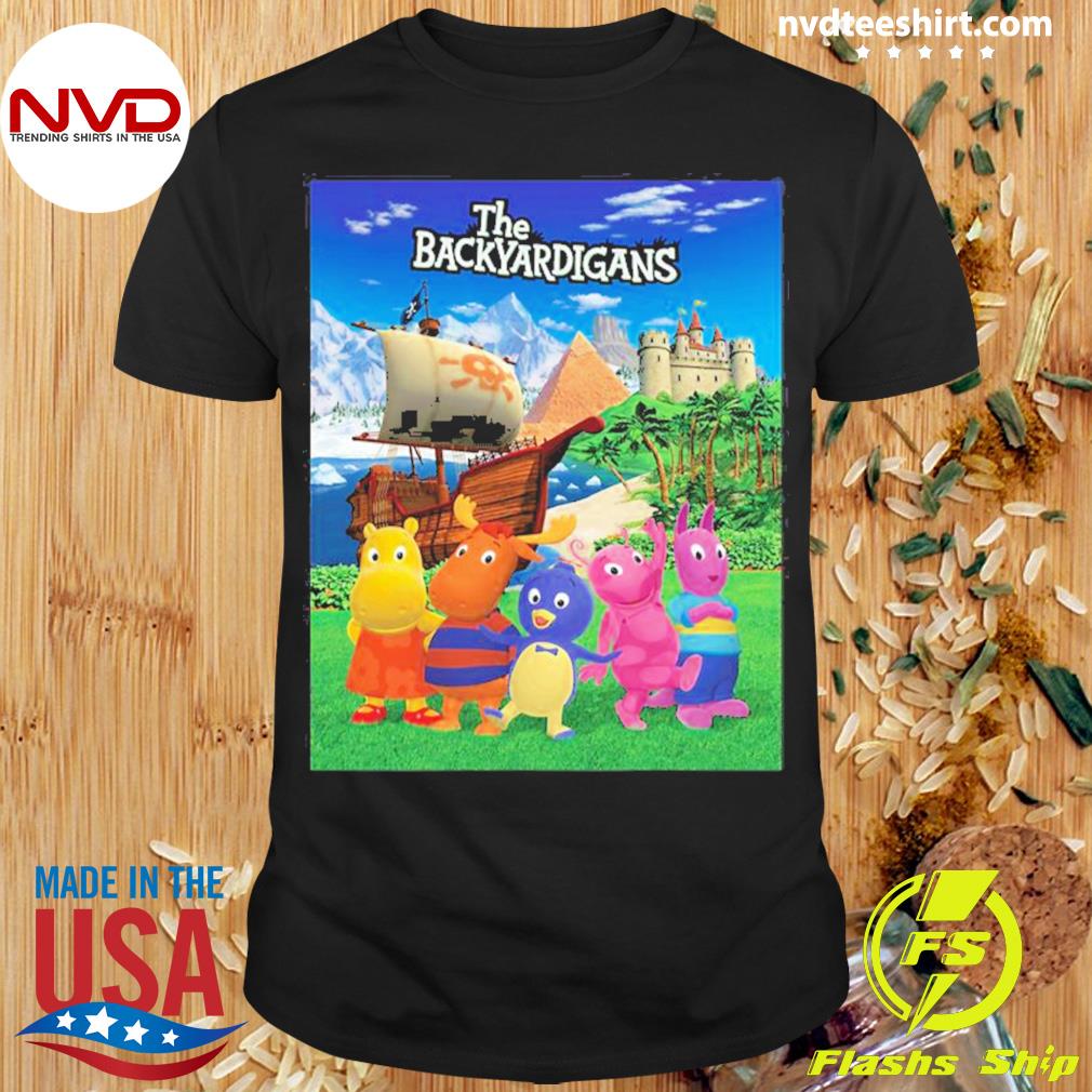 Kids Cartoon The Backyardigans Graphic Shirt - NVDTeeshirt