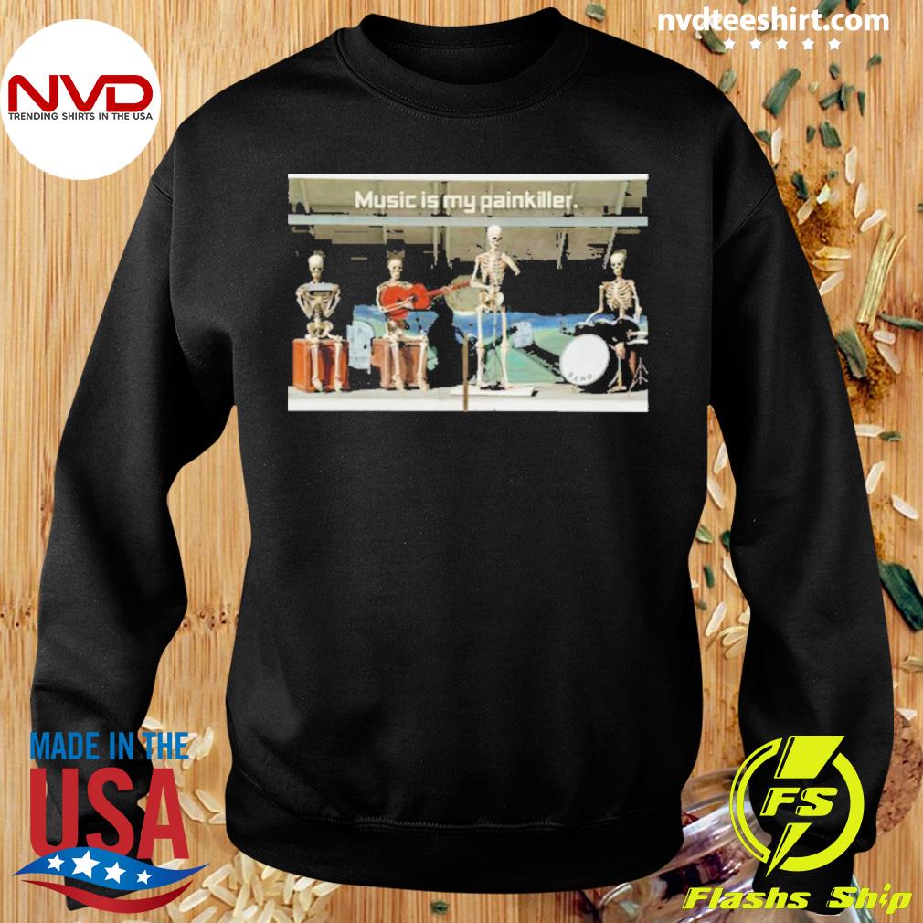 Skeleton Band Shirt - NVDTeeshirt