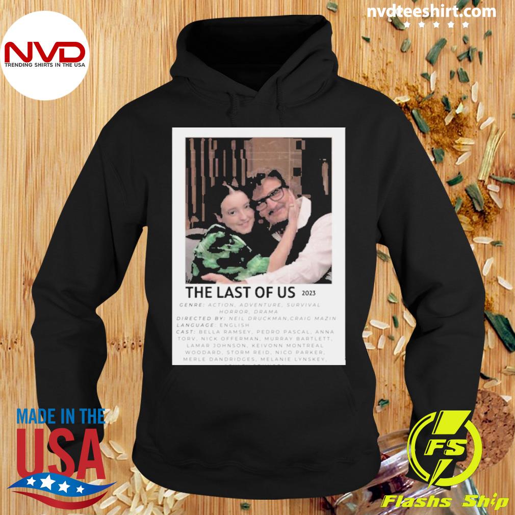Bella Ramsey And Pedro Pascal Hugging The Last Of Us Shirt - NVDTeeshirt