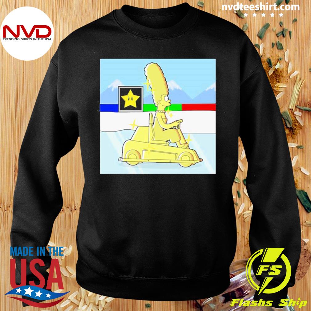 Marge Simpson Super Mario Game Shirt - NVDTeeshirt