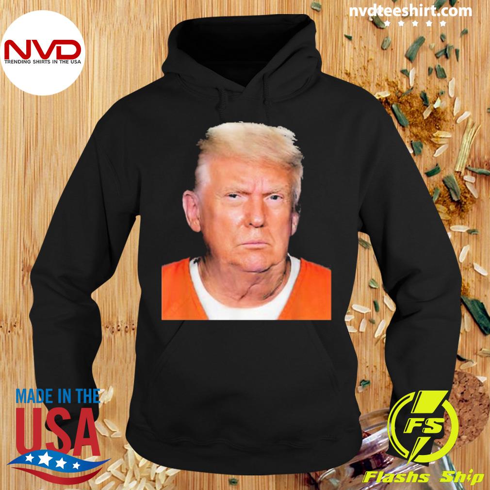Official donald Trump Mugshot Graphic Shirt - NVDTeeshirt
