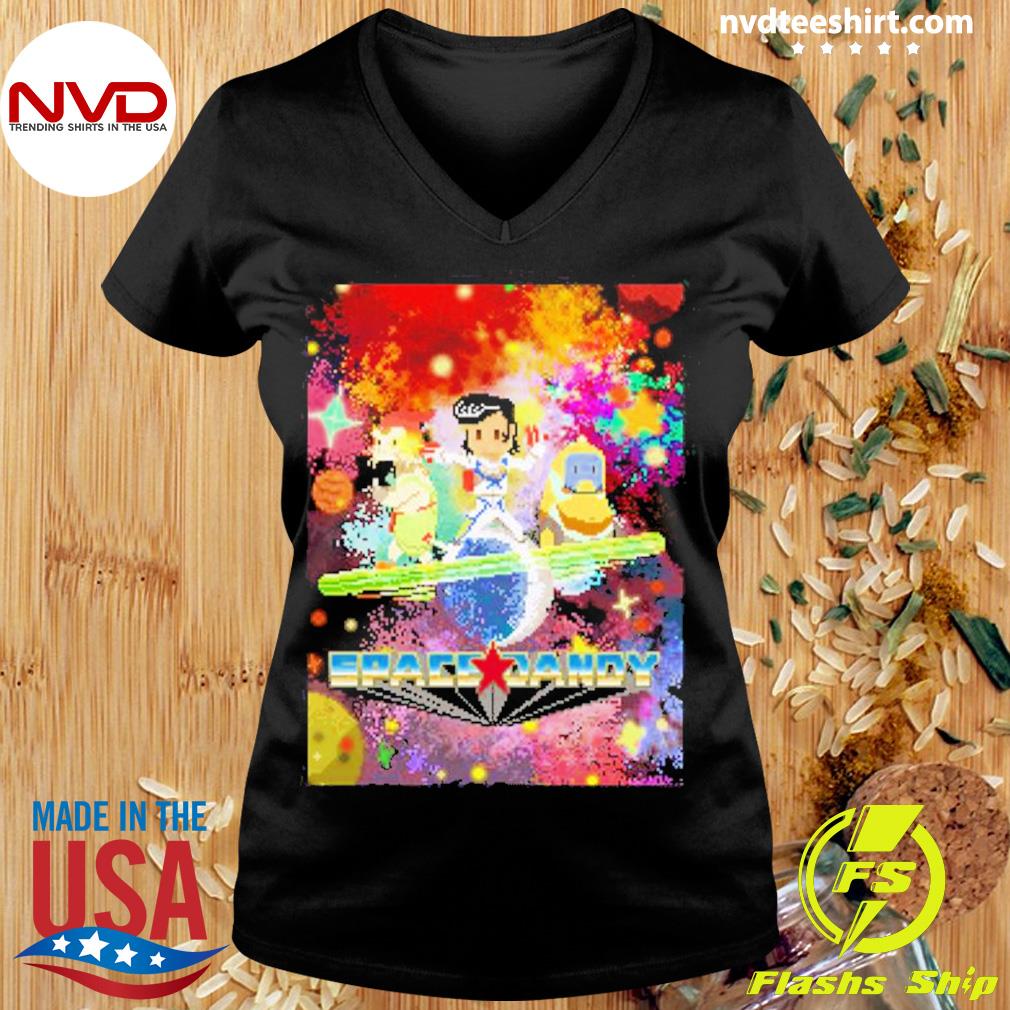Pixel Art Space Dandy Shirt - NVDTeeshirt