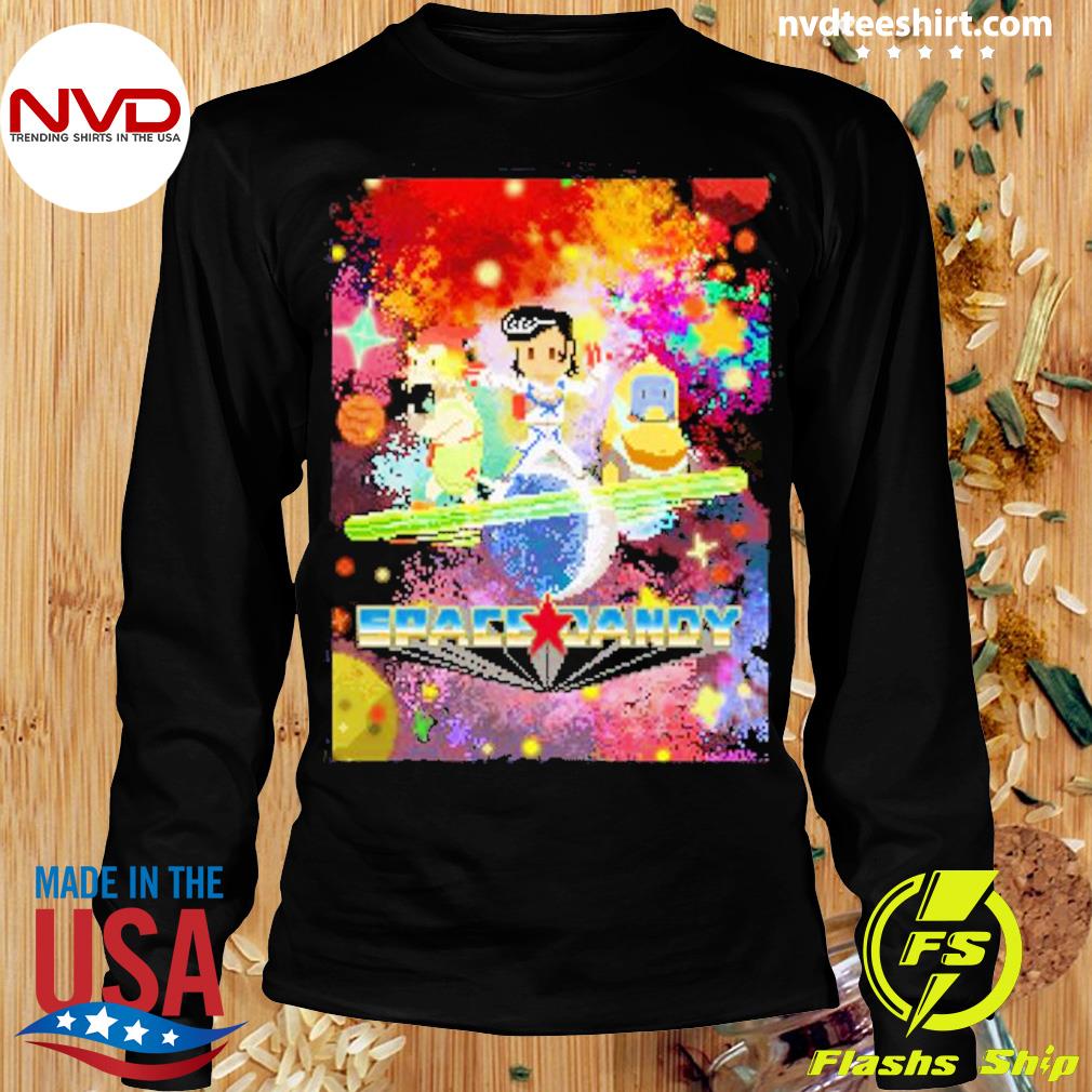 Pixel Art Space Dandy Shirt - NVDTeeshirt