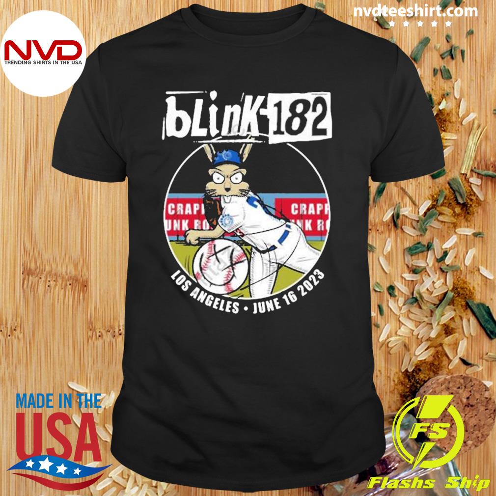 Blink-182 Merch Los Angeles World Tour 2023-2024 Shirt - NVDTeeshirt