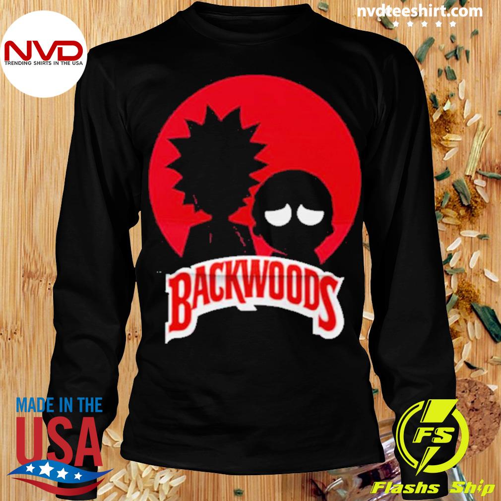 Backwoods Rick Morty Cartoon Shirt - NVDTeeshirt