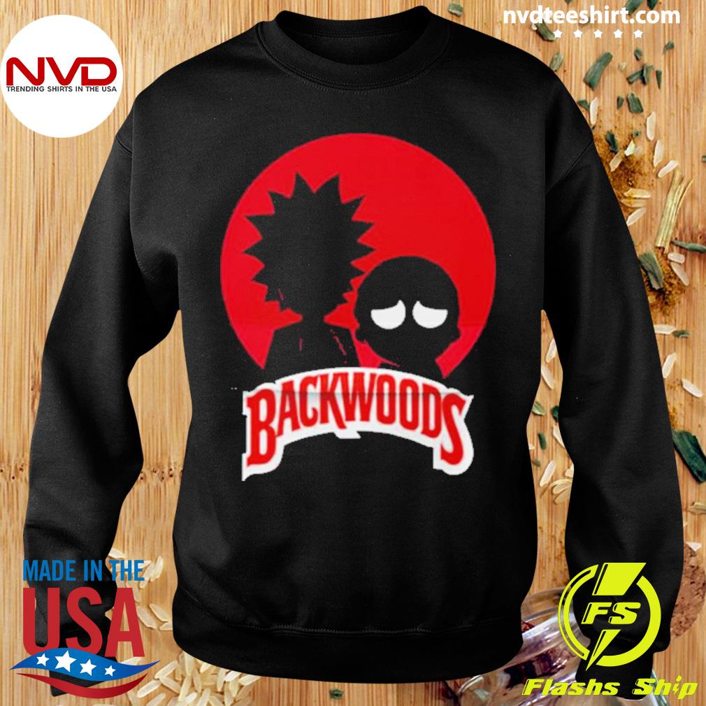 Backwoods Rick Morty Cartoon Shirt - NVDTeeshirt