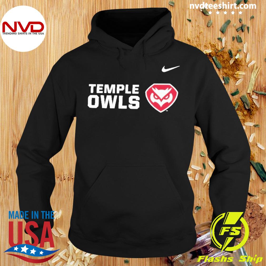 Nike Temple Owls Logo 2023 Shirt - NVDTeeshirt
