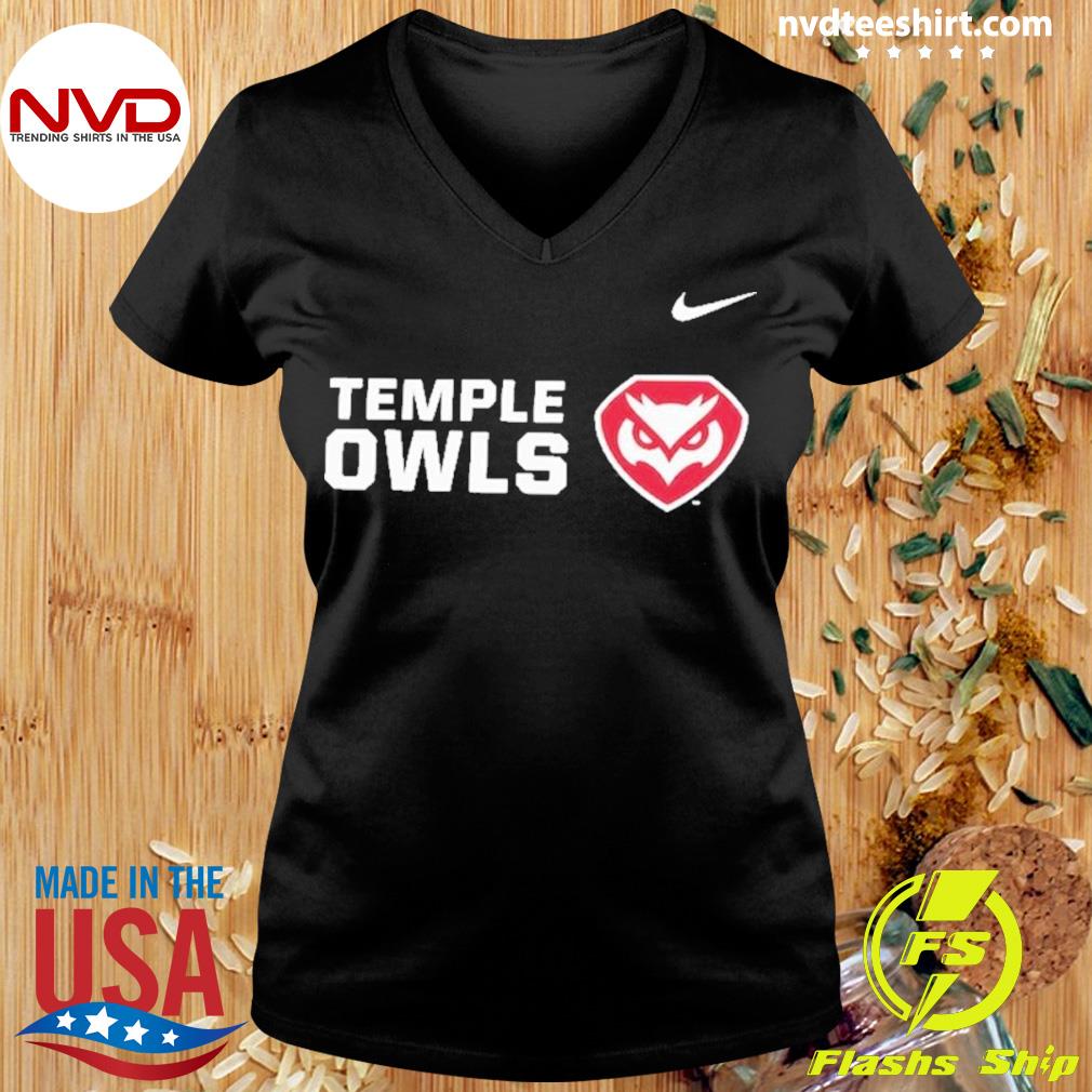 Nike Temple Owls Logo 2023 Shirt - NVDTeeshirt