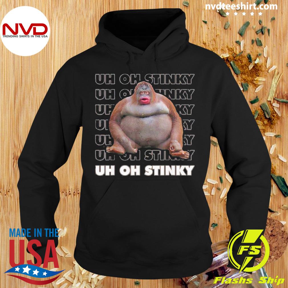 Uh Oh Stinky Poop Monkey Shirt - NVDTeeshirt