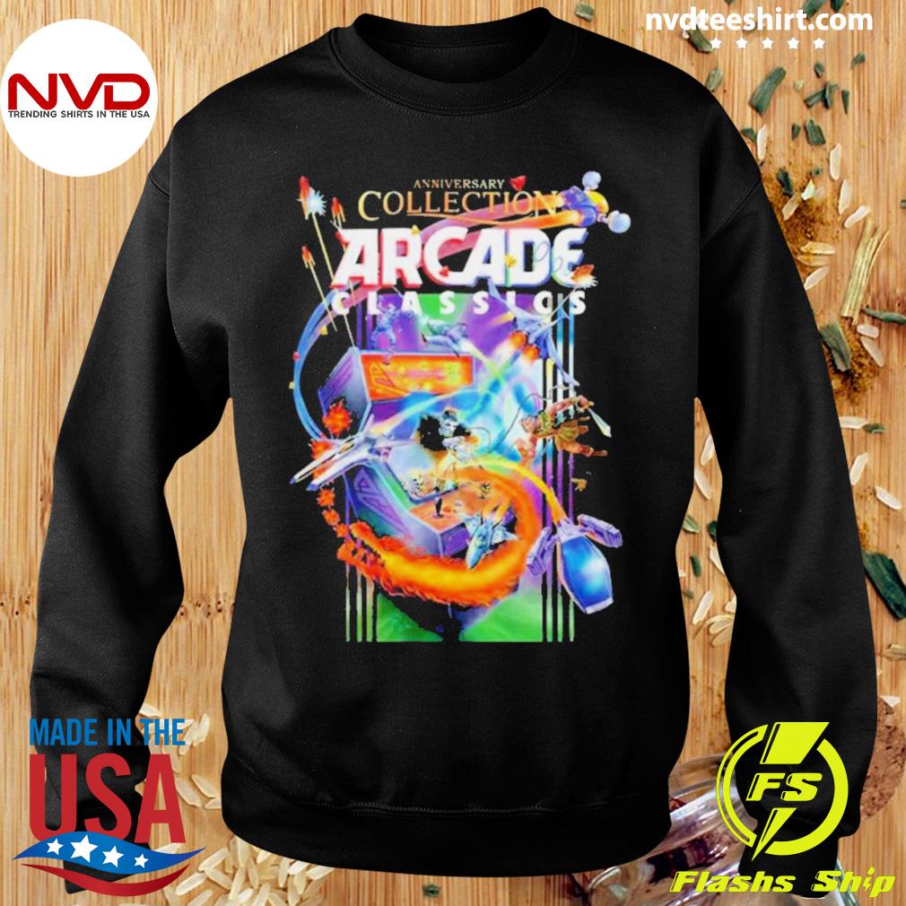 Arcade Classics Anniversary Collection Logo Shirt - NVDTeeshirt