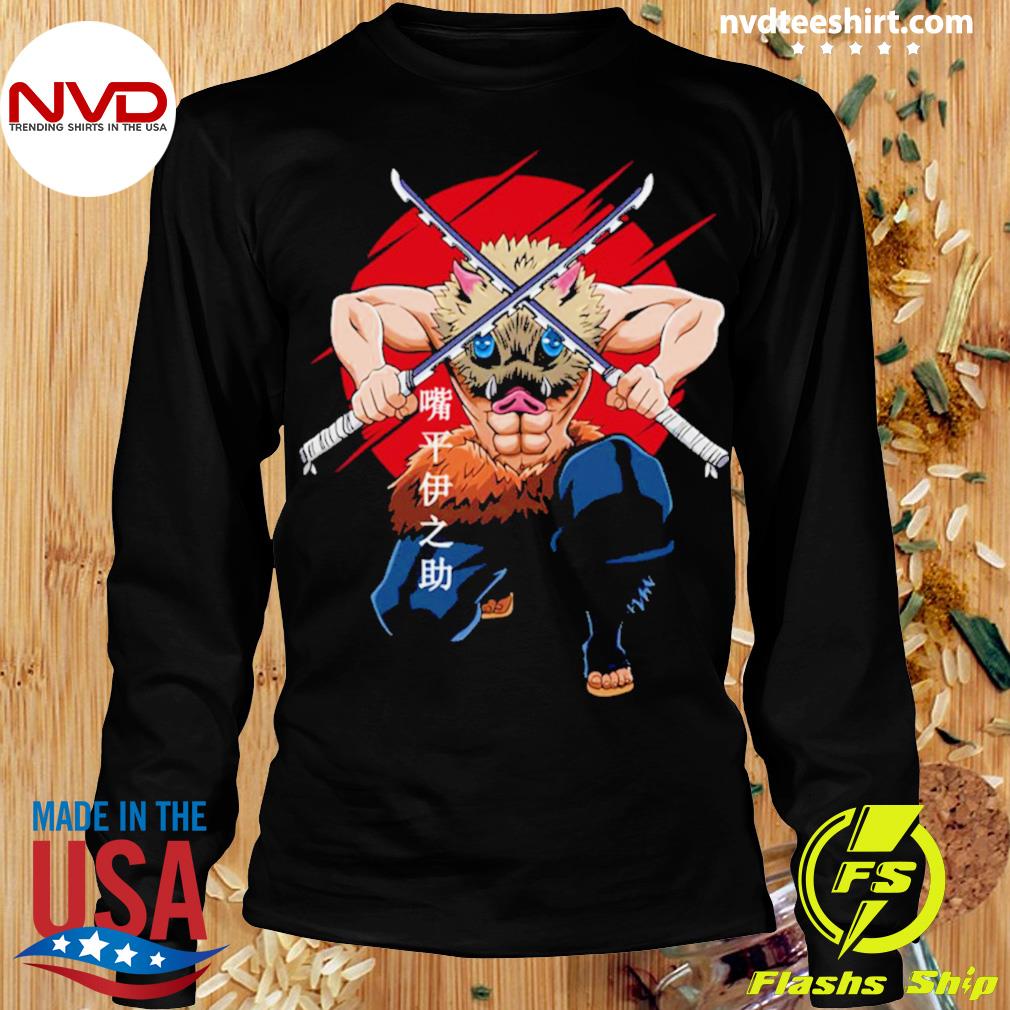 Inosuke Hashibira Demon Slayer Season 3 New Season Shirt - NVDTeeshirt